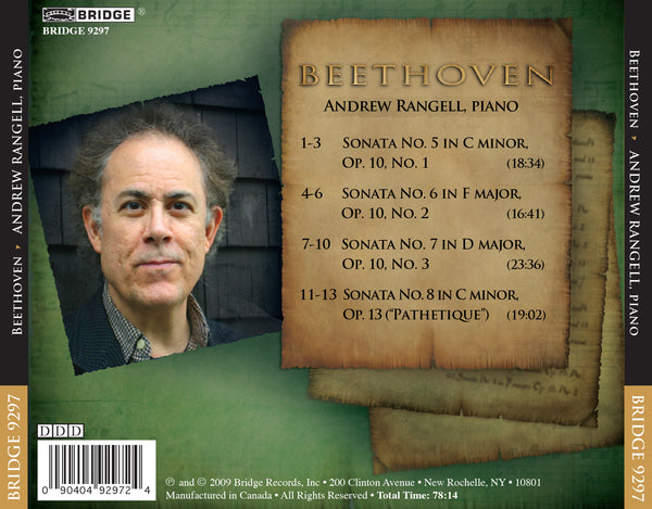 Andrew Rangell: Beethoven Sonatas BRIDGE 9297 – Bridge Records