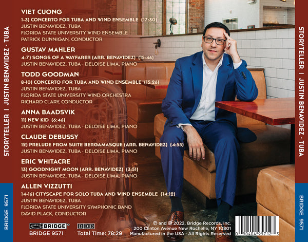 Justin Benavidez: Storyteller BRIDGE 9571 – Bridge Records